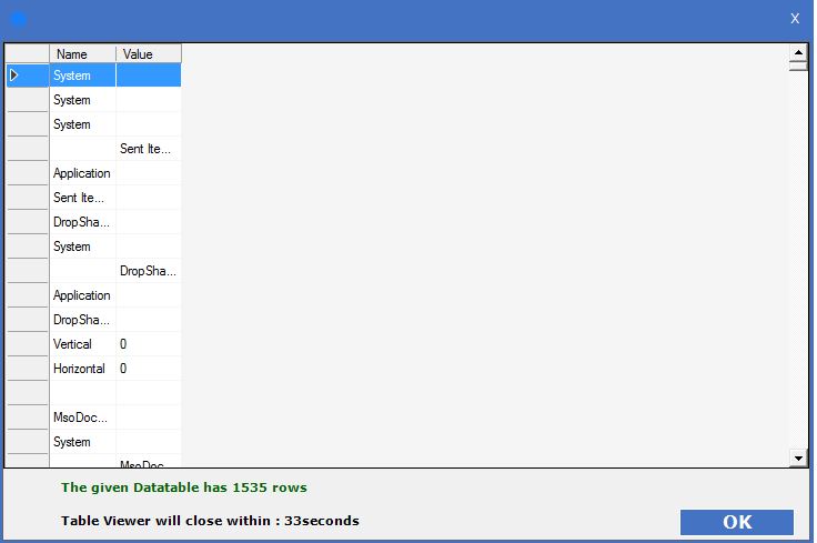 Desktop Automation- Get All Data | Robility Docs